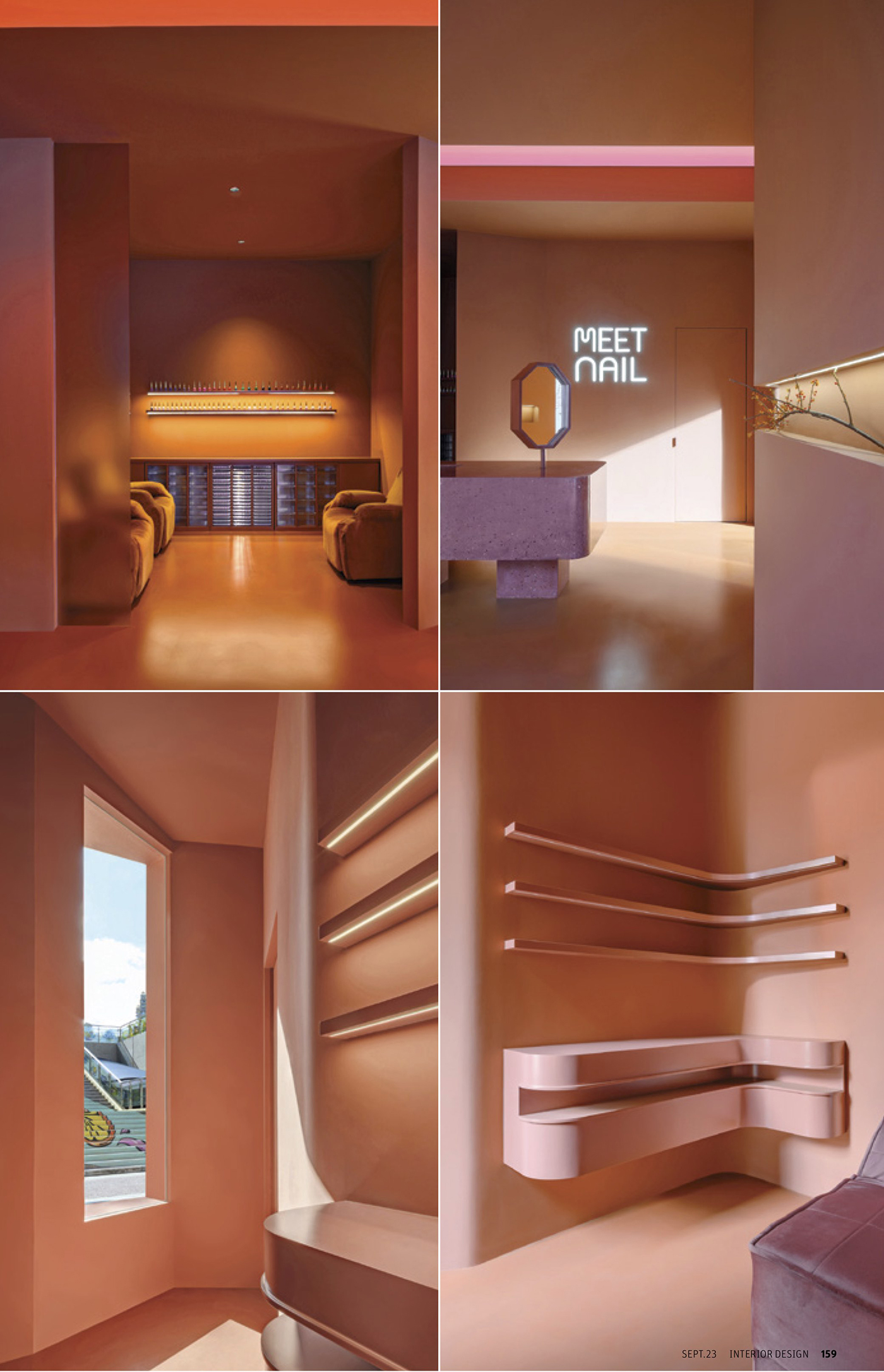 “MEET NAIL” 登上美国杂志“Interior Design” - 媒体 - 8877 Interiors|上海彦霏设计有限公司-上海 ...